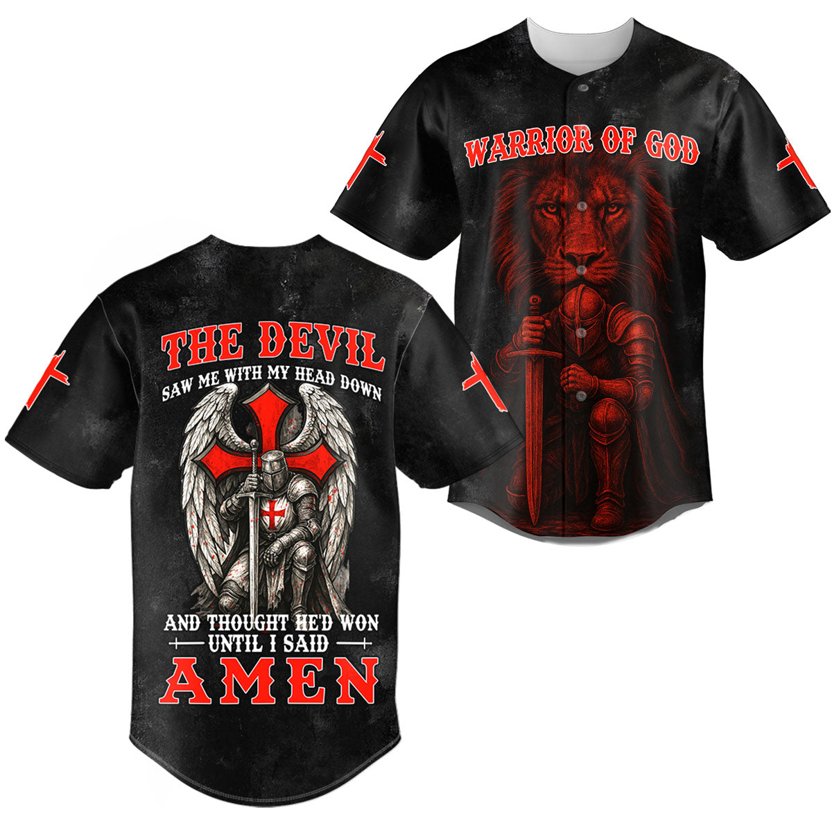 "Victory Amen" Baseball Jersey – Thefaithluxe