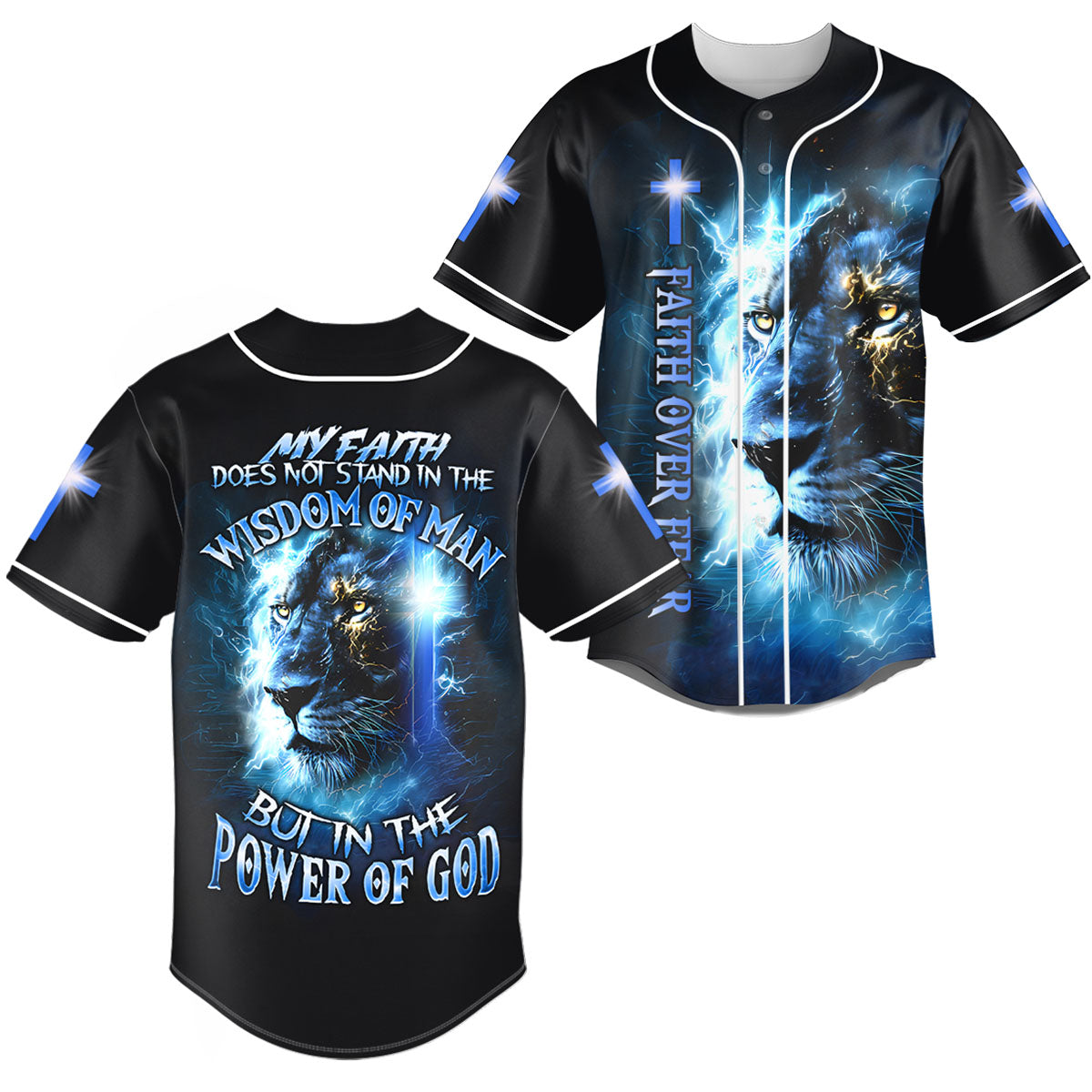 The Power Of God Baseball Jersey – Thefaithluxe