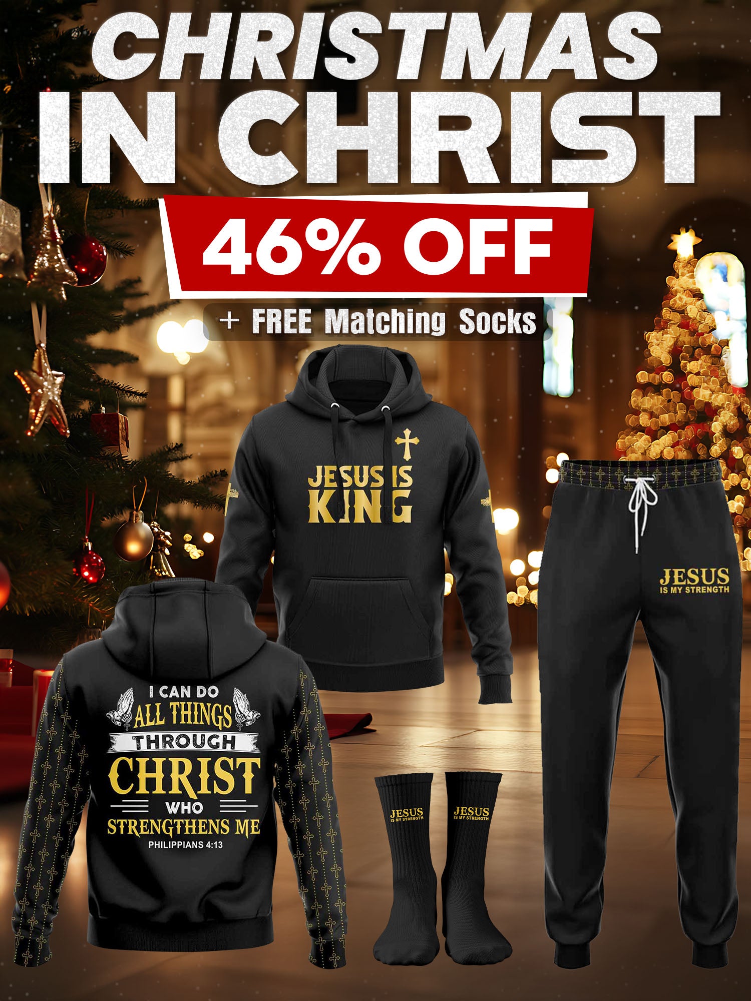 "Strength" Christmas In Christ Bundle – Thefaithluxe