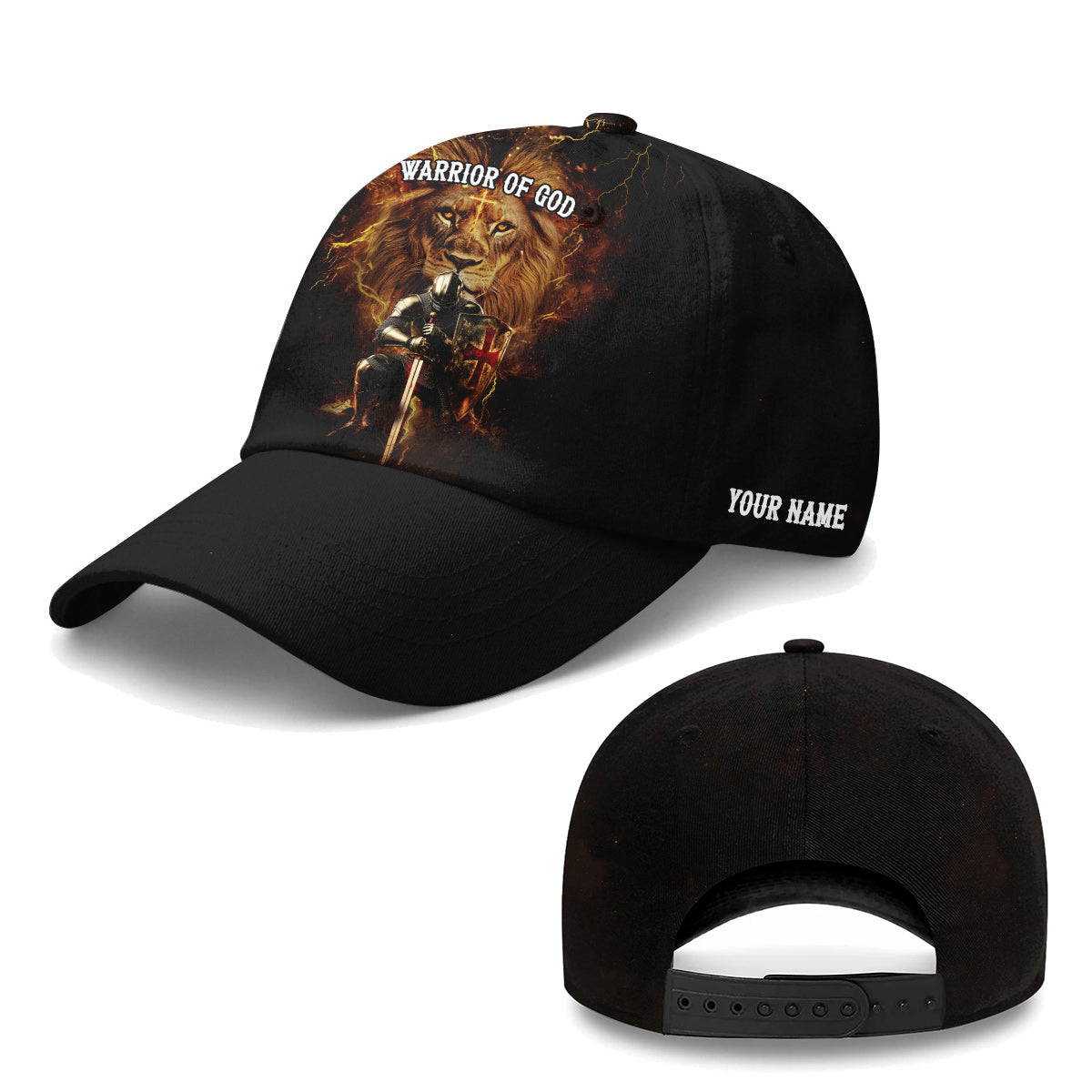 Warrior Of God Divine Crusader Baseball Cap – Thefaithluxe