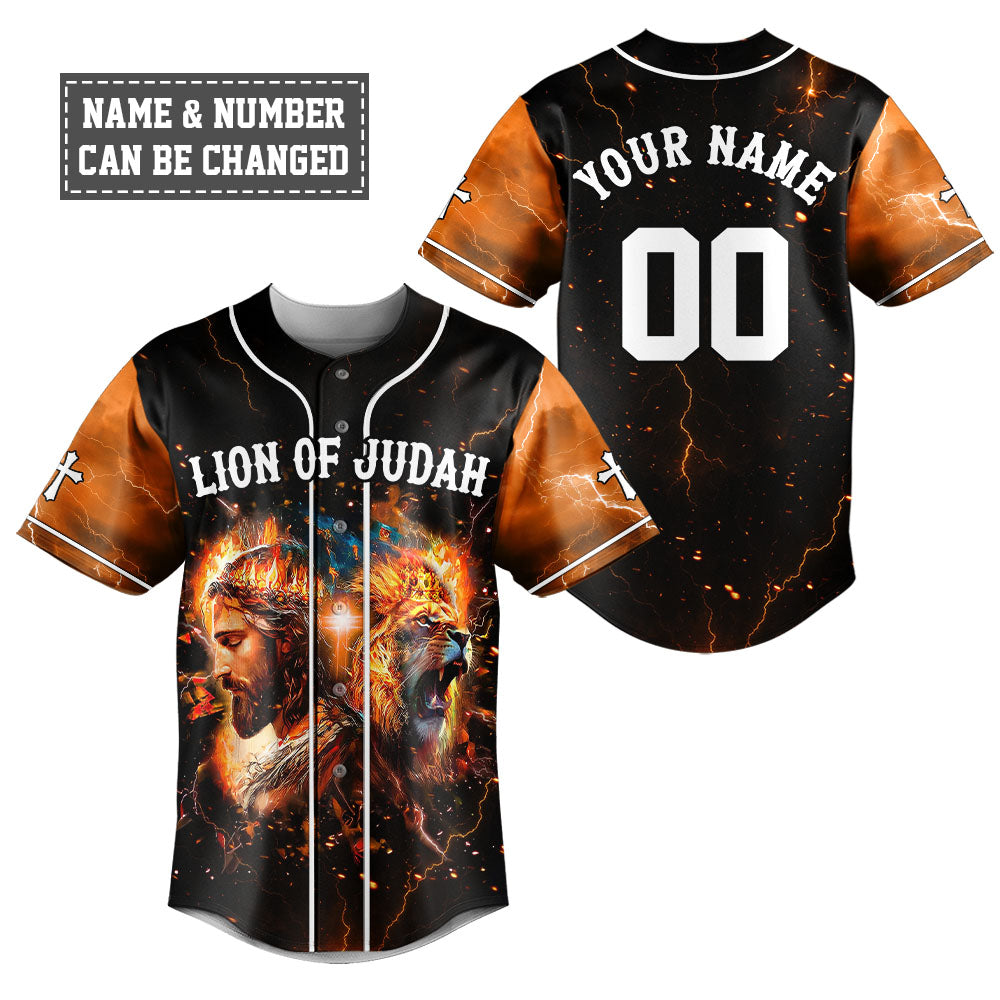 Lion of Judah Baseball Jersey – Thefaithluxe