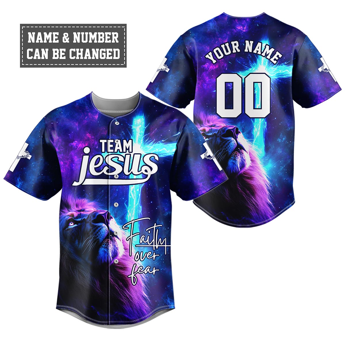 Team Jesus Baseball Jersey – Thefaithluxe