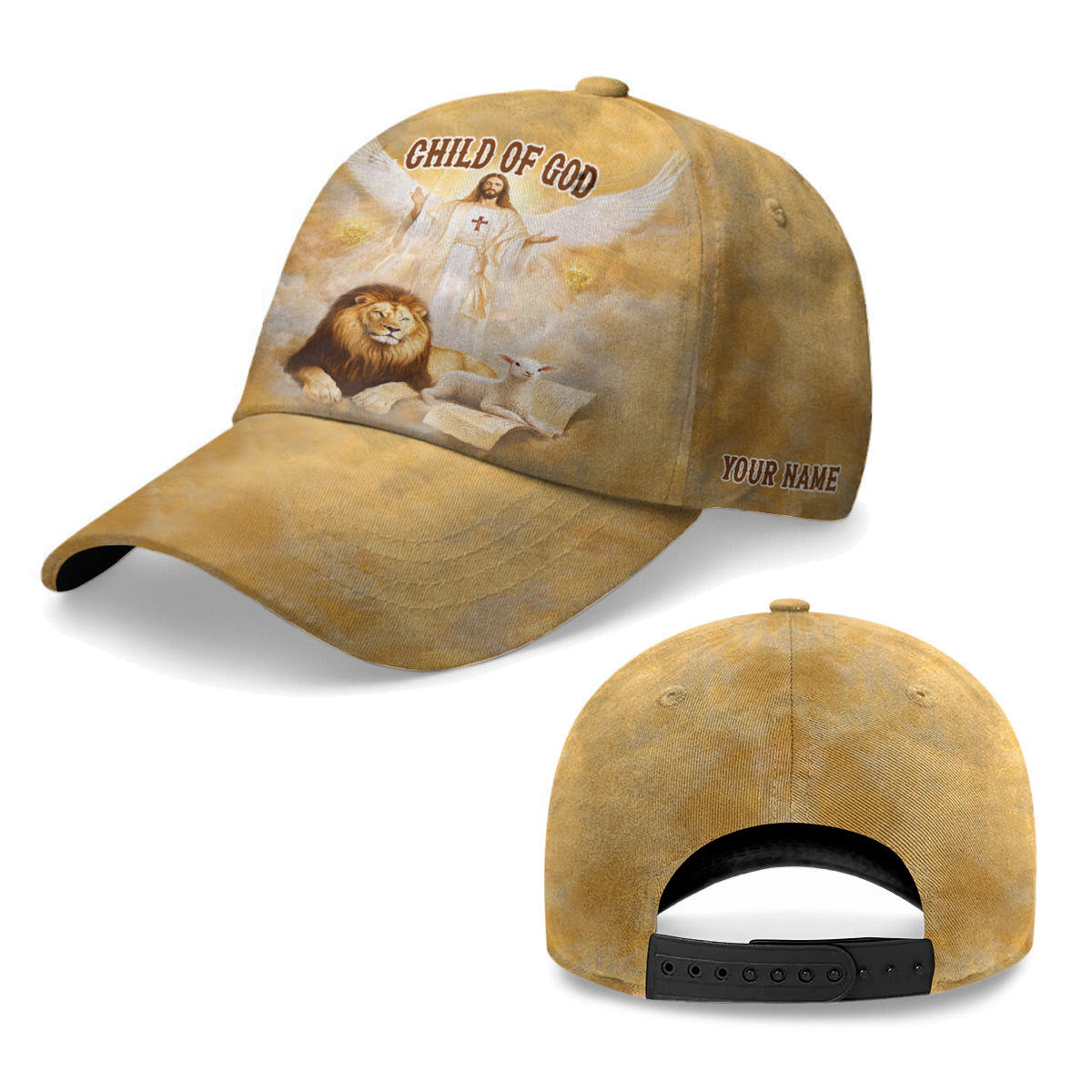 Jesus Child Of God Baseball Cap – Thefaithluxe